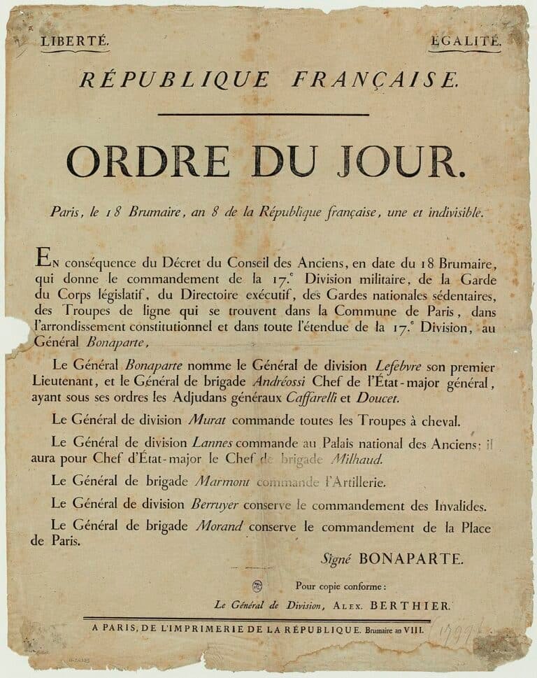 Coup d’État du 18 brumaire : l’acc... | Revue Histoire